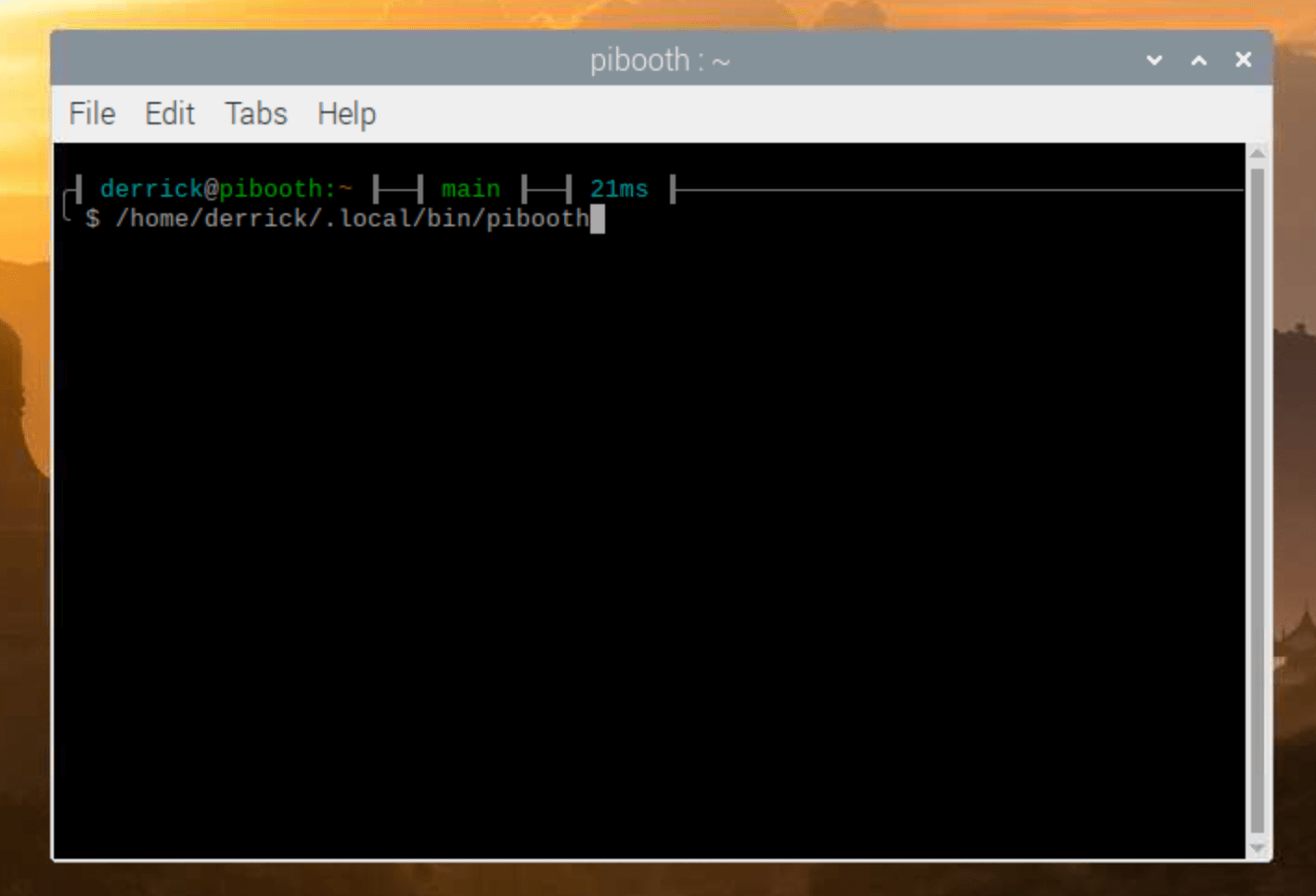 Setting up Pibooth in 2024 – Derrick.Blarg